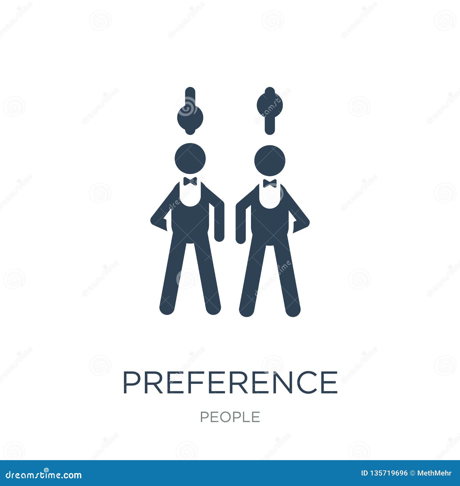 Preference Icon On White Background. Simple Element Illustration From ... Preference Icon On White Background. Simple Element Illustration From ...