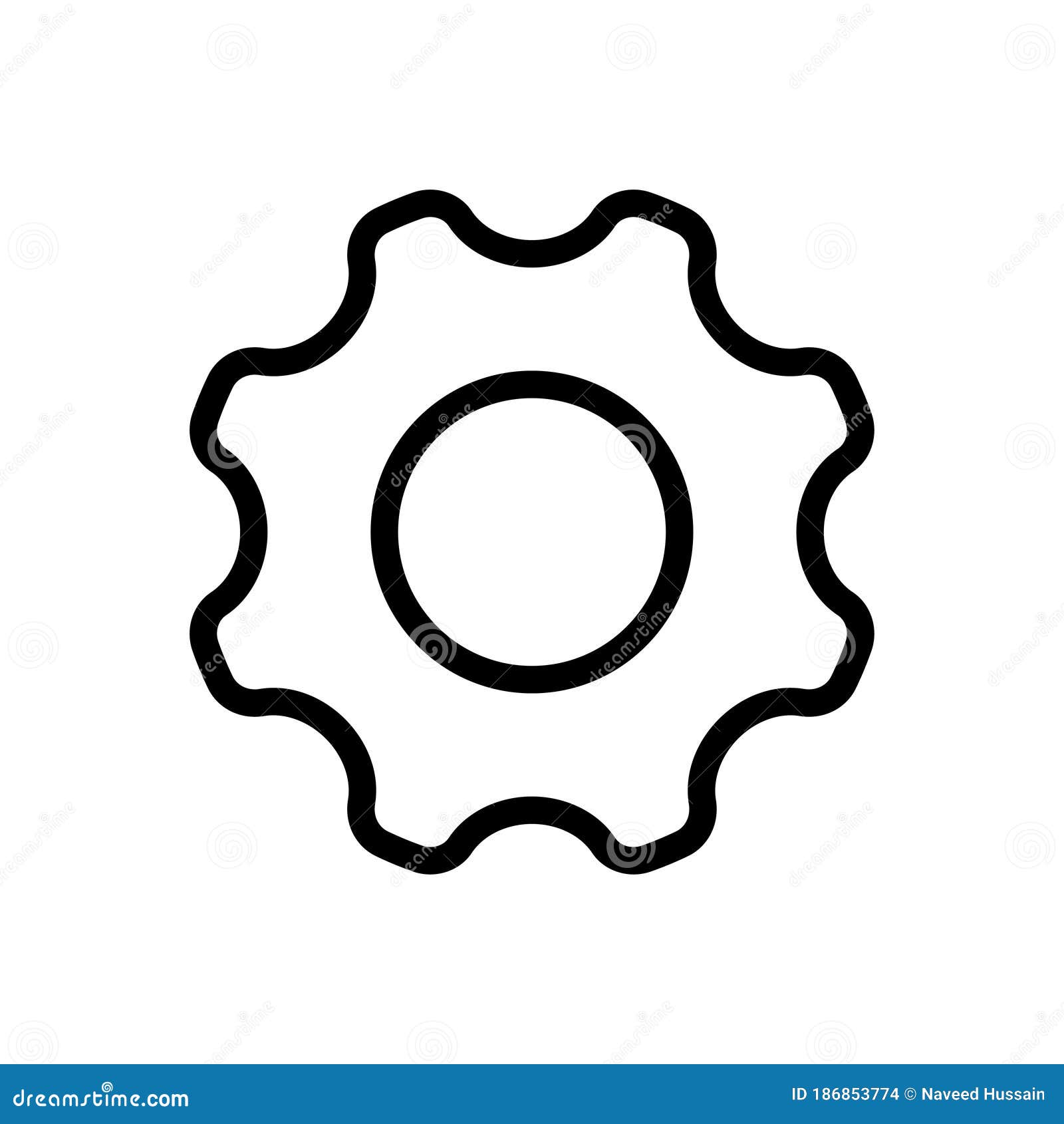 Preference Vector Thin Line Flat Icon Stock Vector - Illustration of ...