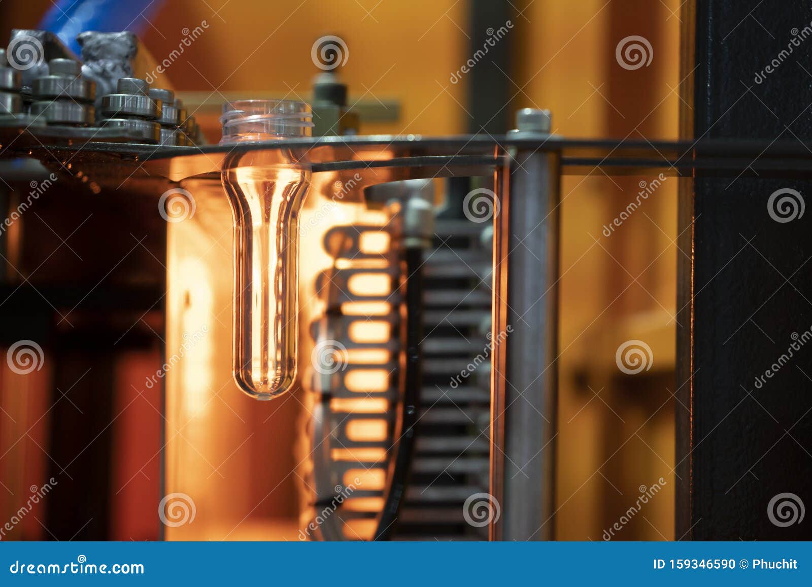 The Preform Shape of Drinking Bottles after Heating Process on the ...