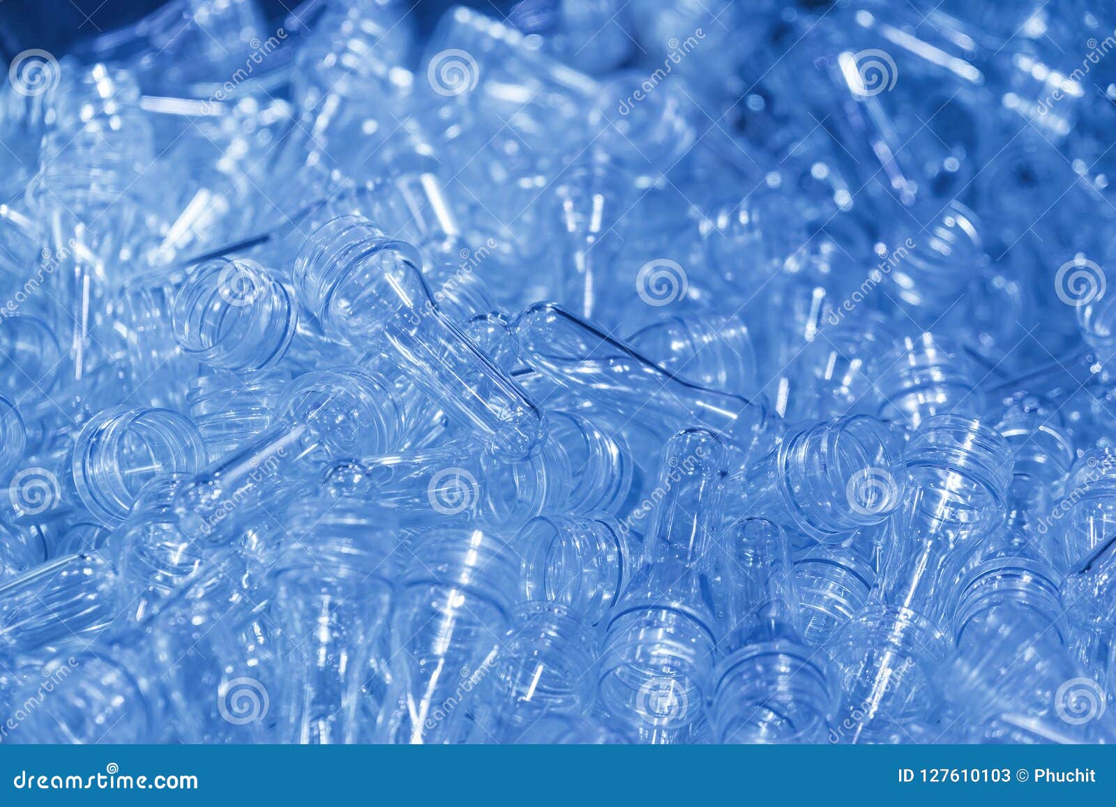 The Preform Shape of PET Bottle . Stock Image - Image of injection ...