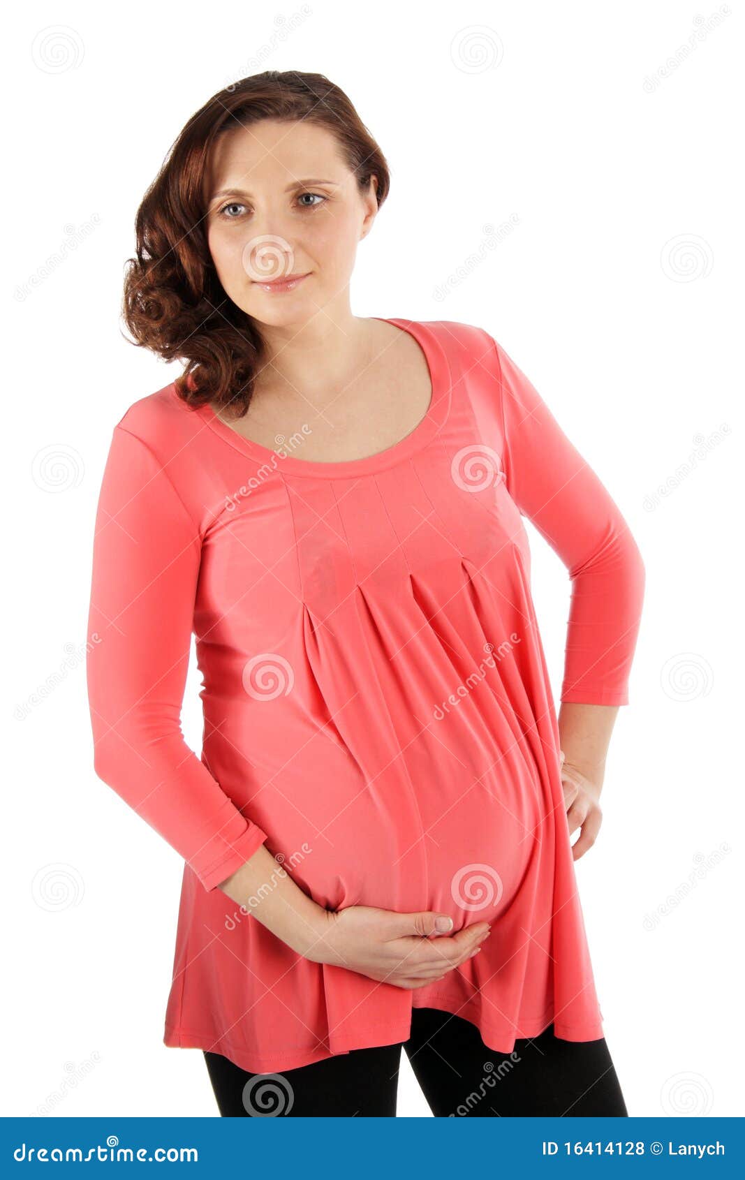 Pregnancy stock photo. Image of pretty, shape, people - 16414128
