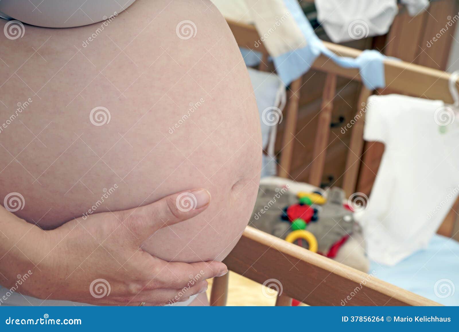 Belly Wound With Surgical Stitch. Patient After Intestinal Cancer ...