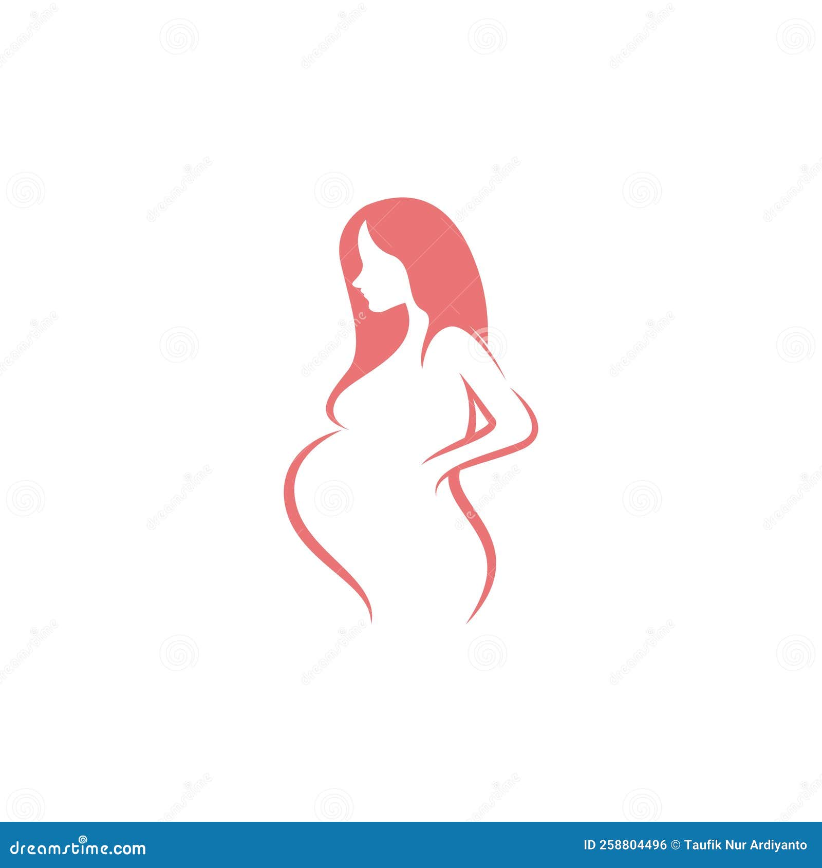 Pregnancy Logo Icon Design Illustration Stock Illustration ...