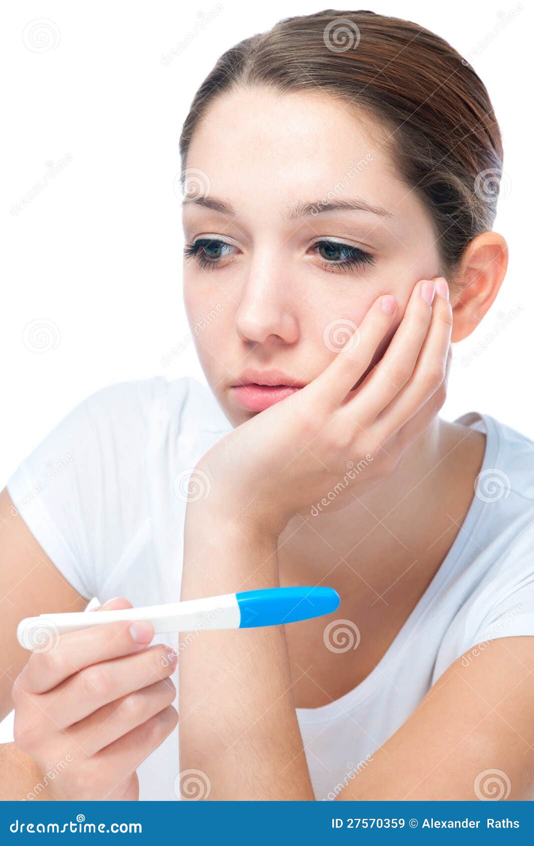 Pregnancy test stock image. Image of fertility, caucasian - 27570359