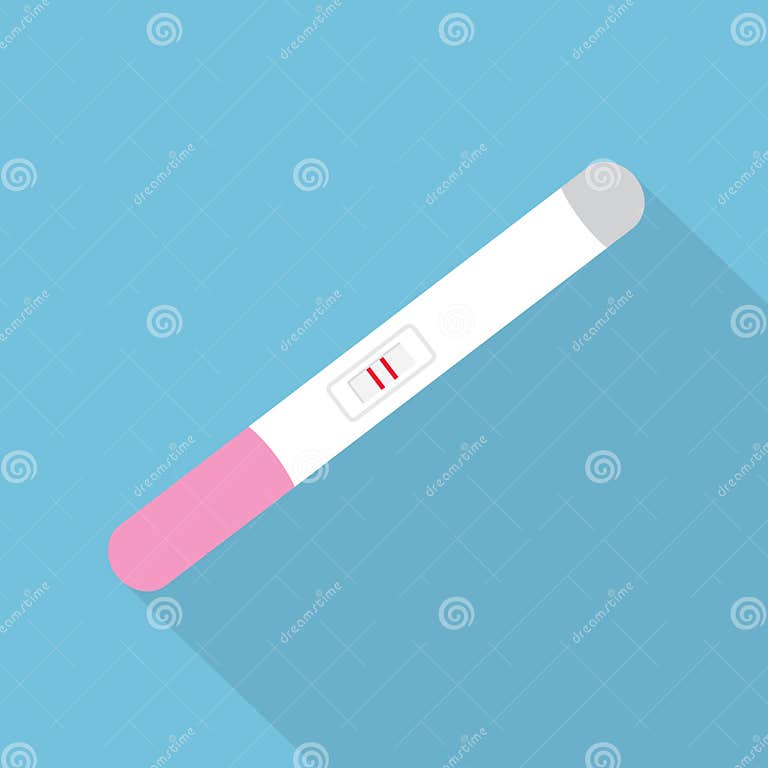 Pregnancy test icon stock vector. Illustration of healthy - 176587906