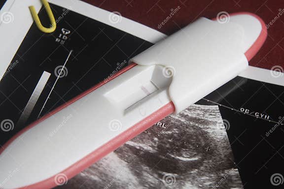 Pregnancy Test Pack (negative) Stock Photo - Image of motherhood, baby ...