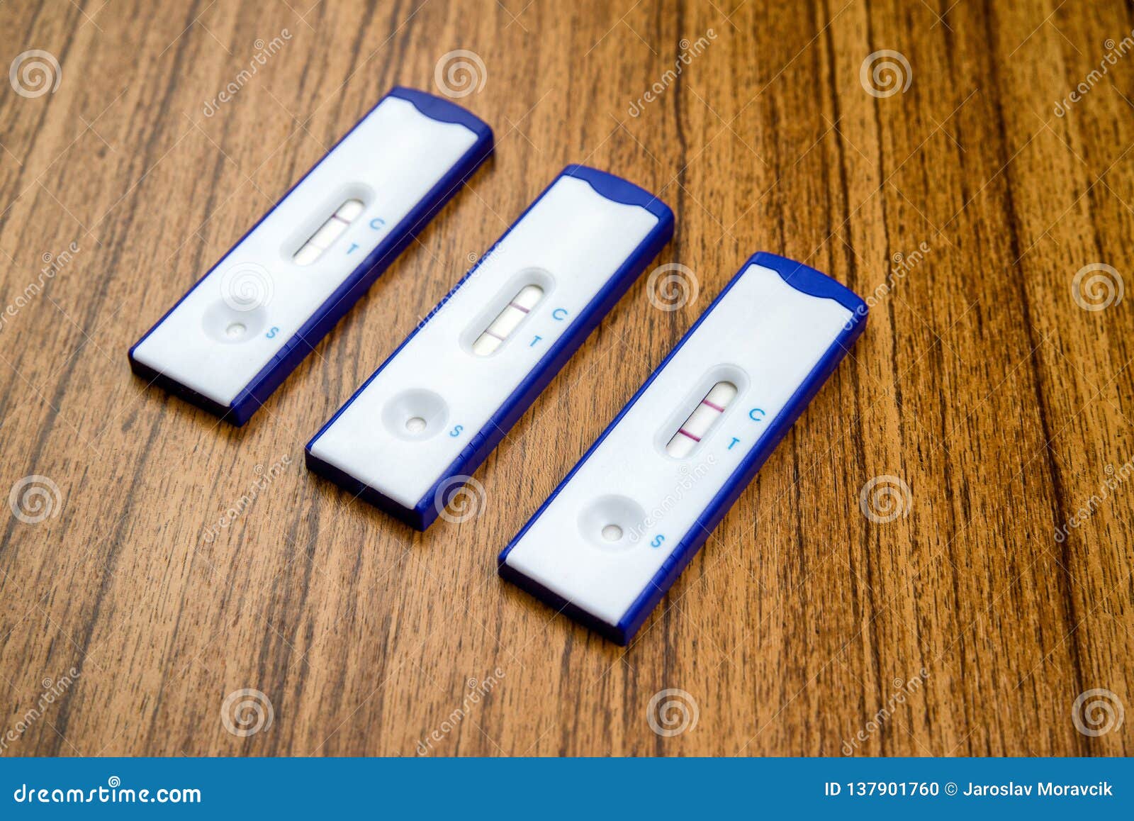 Pregnancy test progression stock photo. Image of growth - 137901760