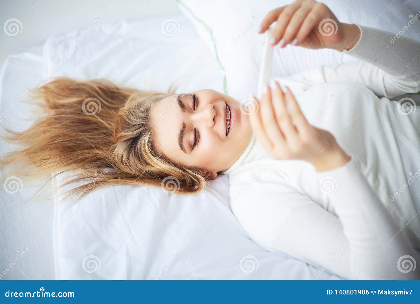 Pregnancy Test Worried Sad Woman Looking At A Pregnancy Test After