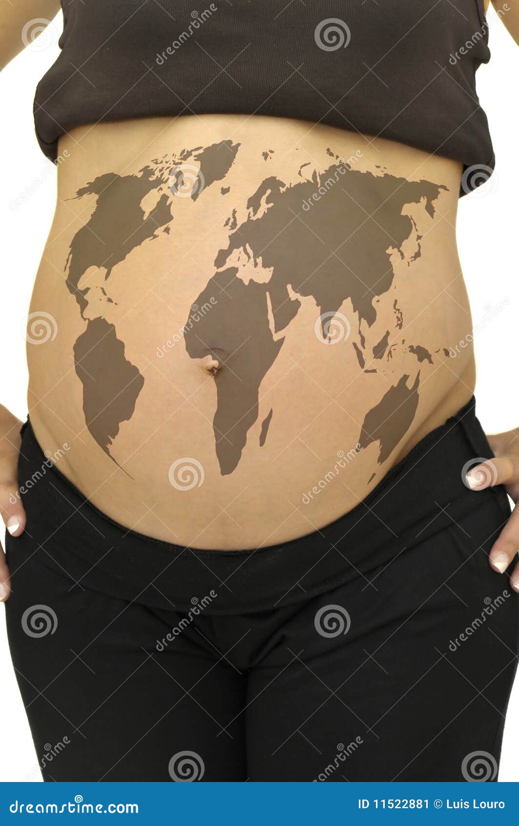 Pregnant belly map stock image. Image of pregnancy, beautiful - 11522881