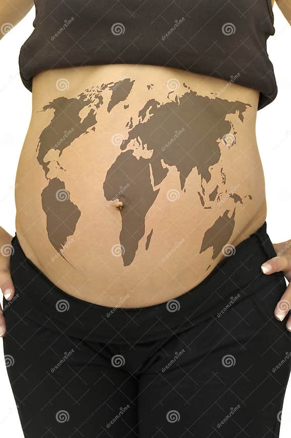 Pregnant belly map stock image. Image of pregnancy, beautiful - 11522881