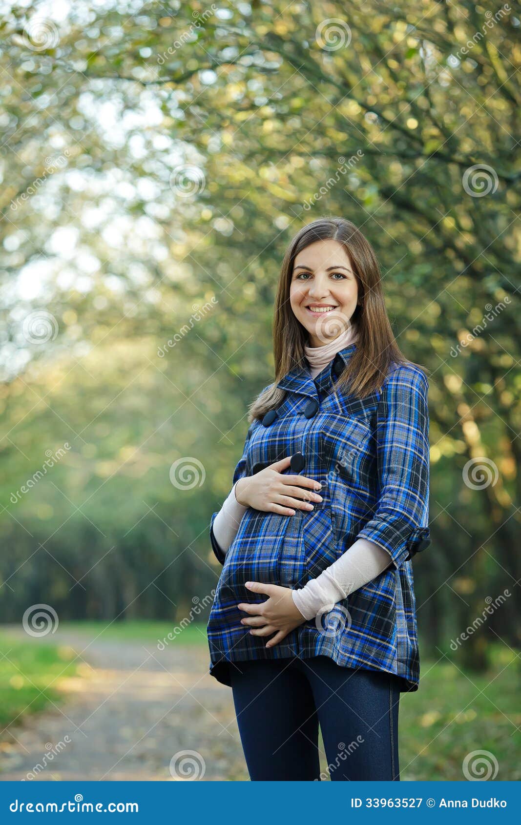 Pregnant Female Posing at Studio Stock Image - Image of lifestyle ...