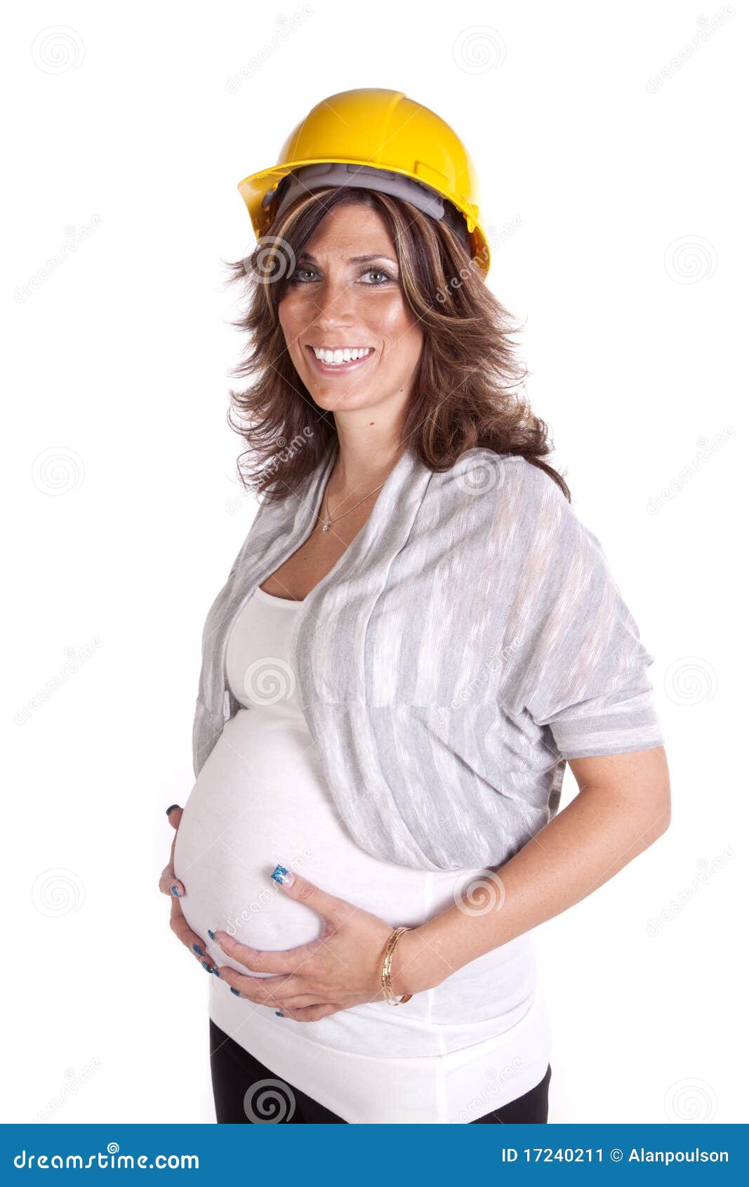 Pregnant hat stock image. Image of female, embracing - 17240211