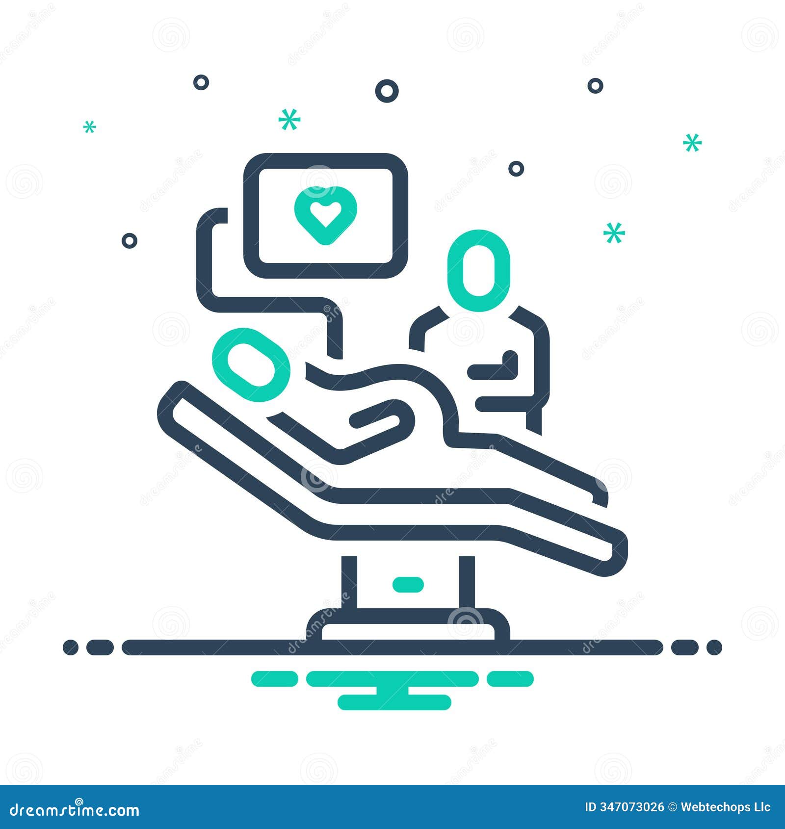 Mix Icon for Pregnant, Enceinte and Patient Stock Illustration ...