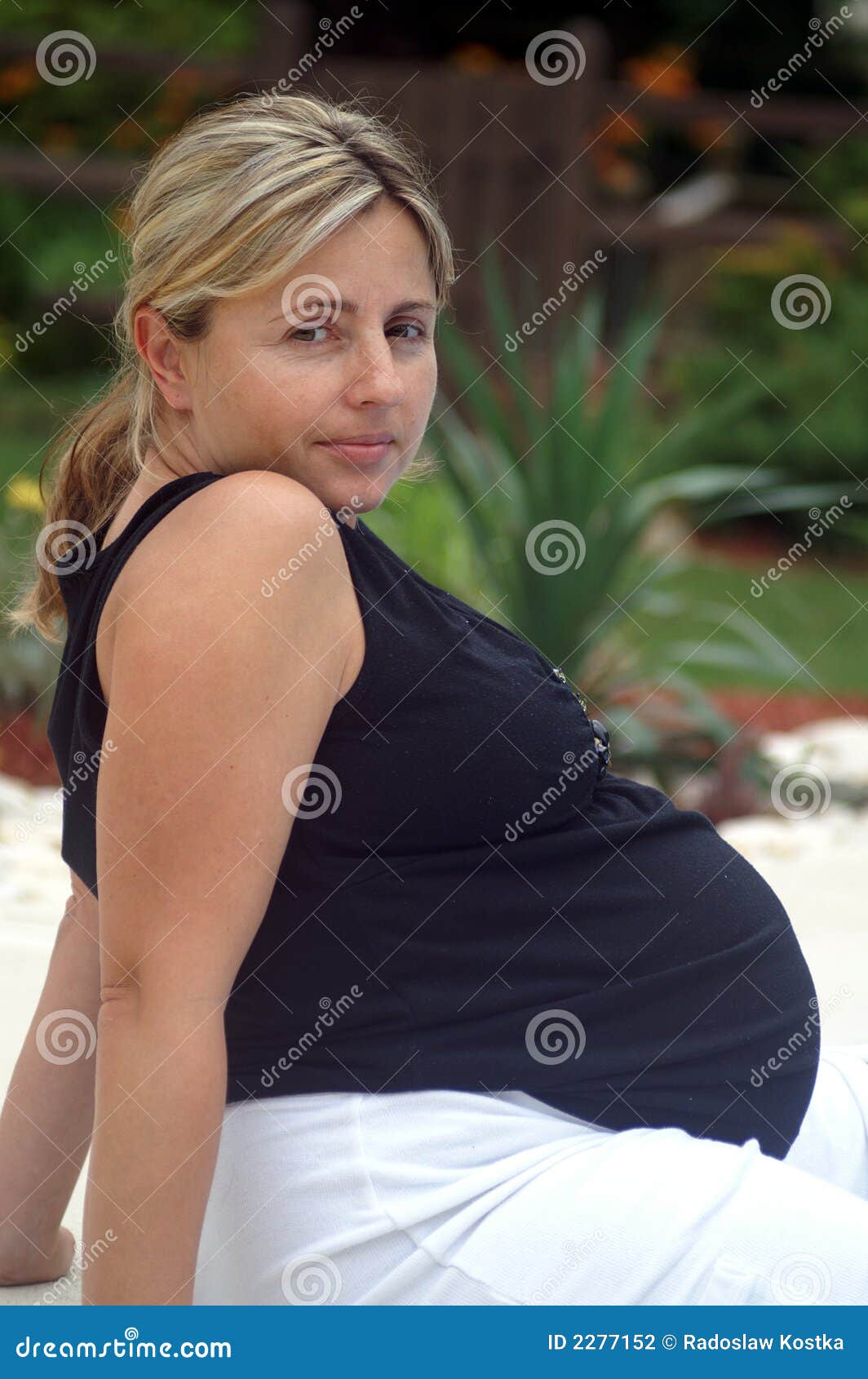 Pregnant lady stock photo. Image of family, expectation - 2277152
