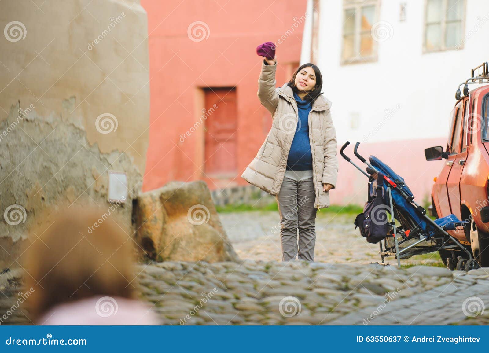 Pregnant Mother Calling Daughter Stock Photos - Free & Royalty-Free ...