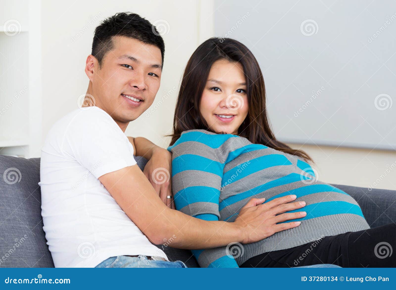 Pregnant mother and father stock photo. Image of husband - 37280134