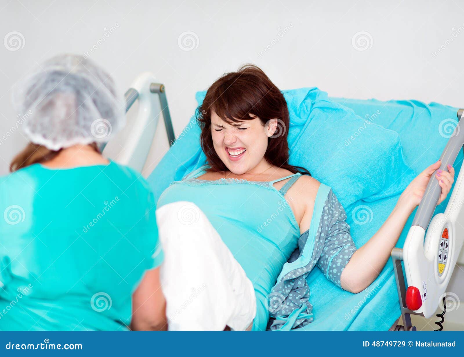 Pregnant Woman in Childbirth Stock Image - Image of happy, belly: 48749729