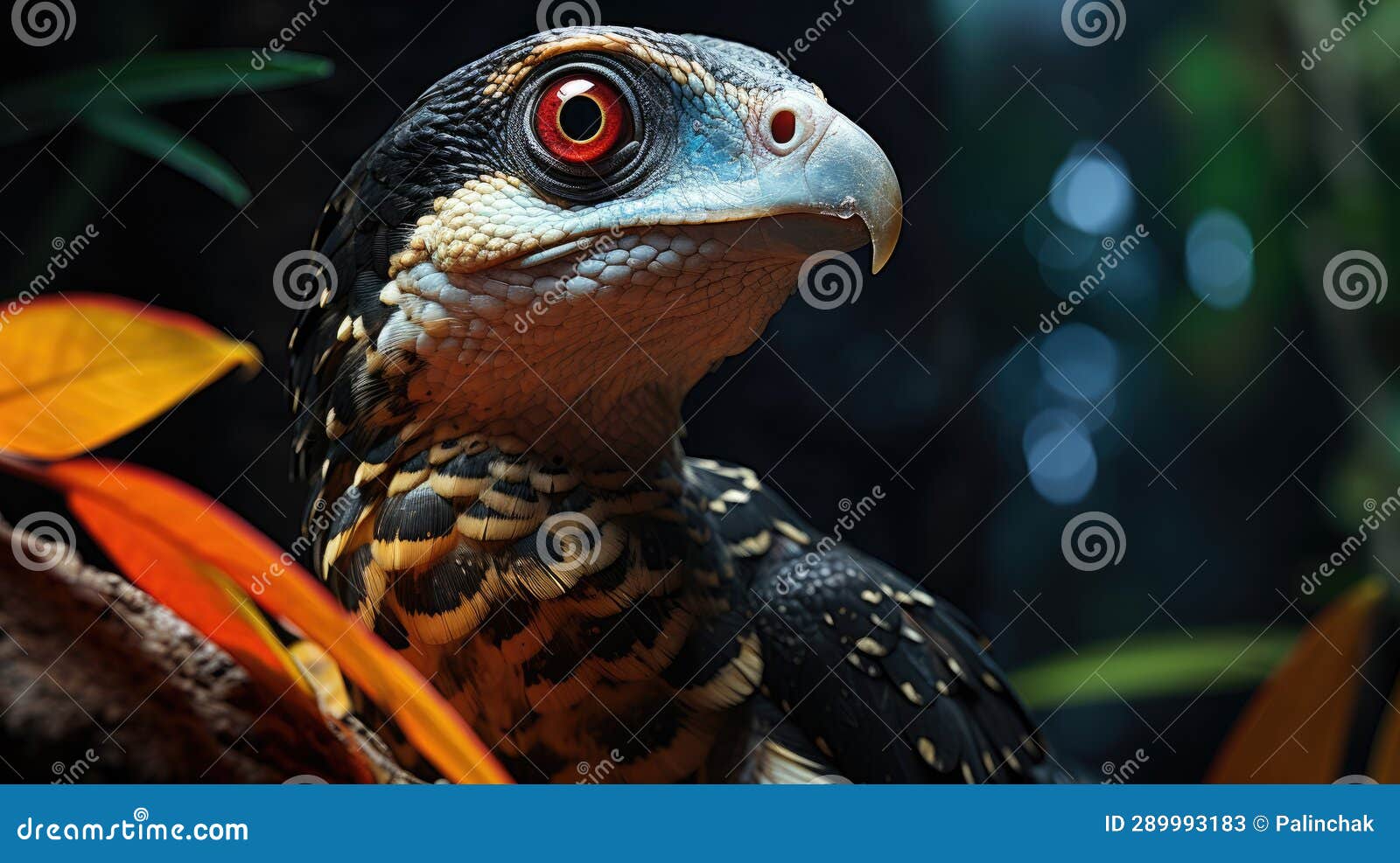 Prehistoric Birds In Flight, Animals, Reptiles & Amphibians Stock ...