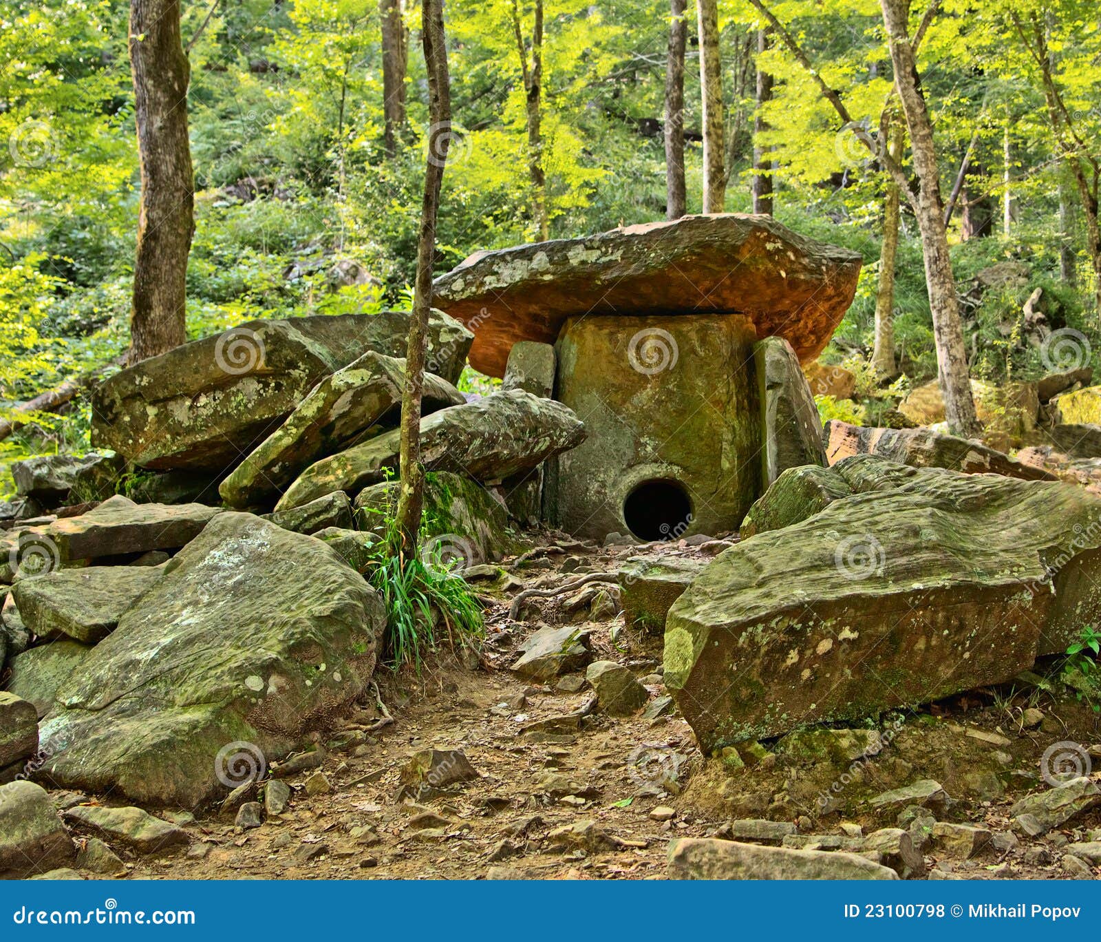 Prehistoric dolmen stock photo. Image of paleolithic - 23100798