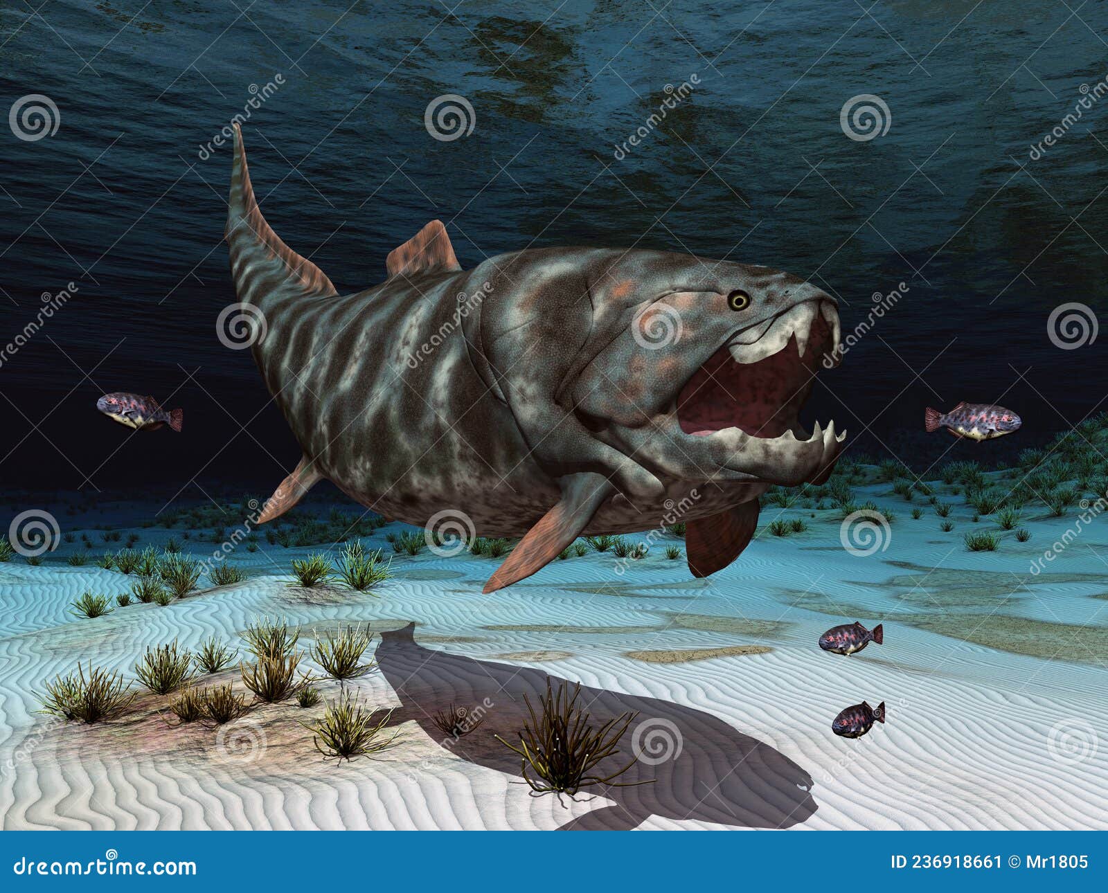 Dunkleosteus, Prehistoric Predator Fish, Existed During Late Devonian ...