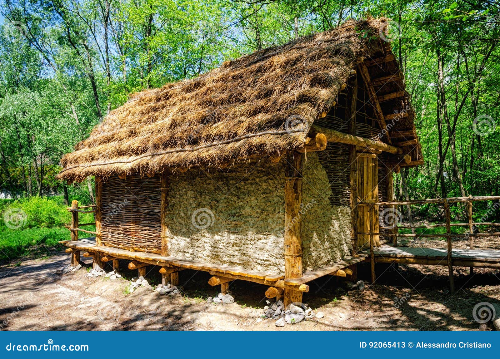 Prehistoric Palafitte House Stock Image - Image of dora, tourism: 92065413