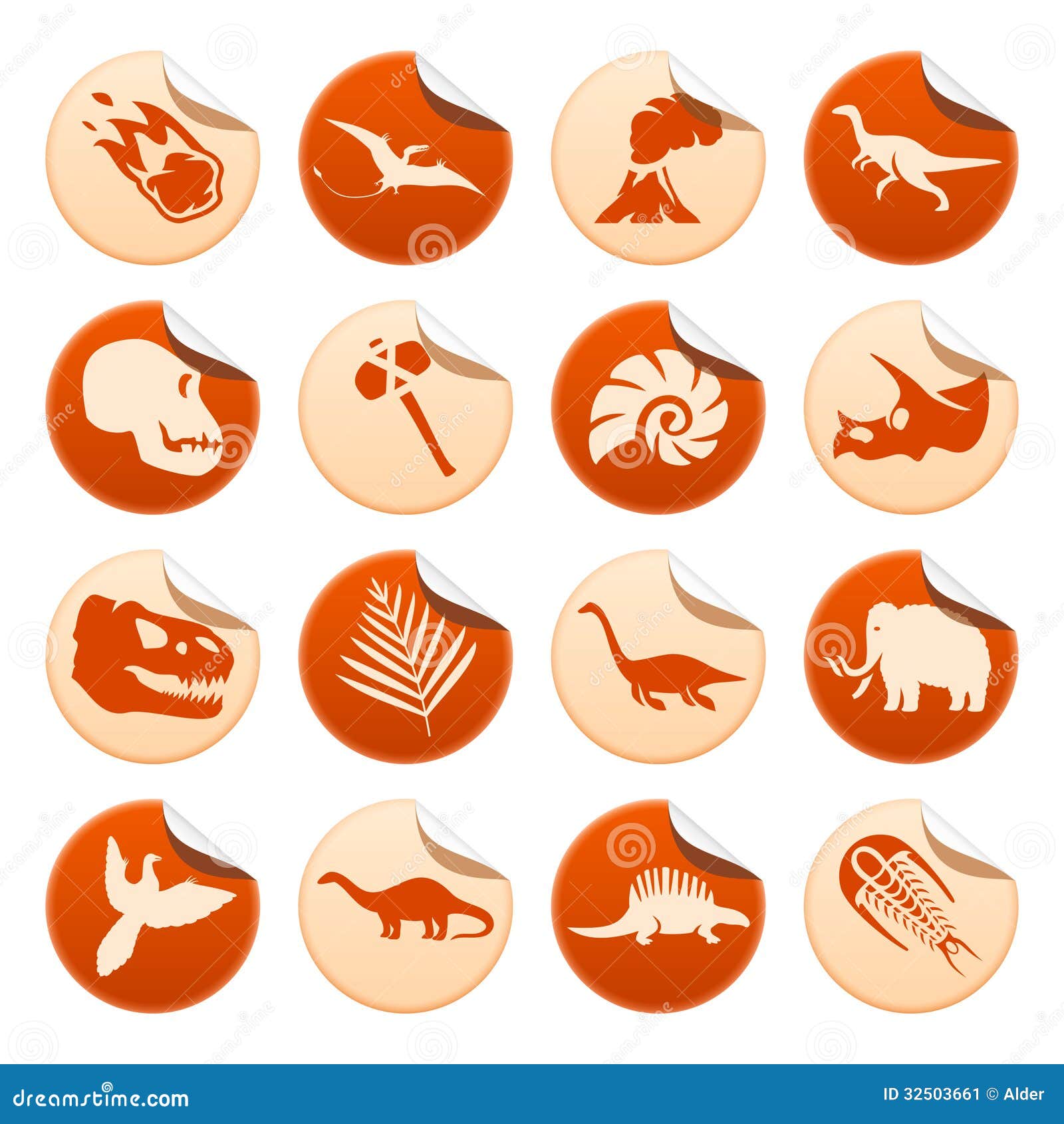 Printable Prehistoric Hunter Symbols