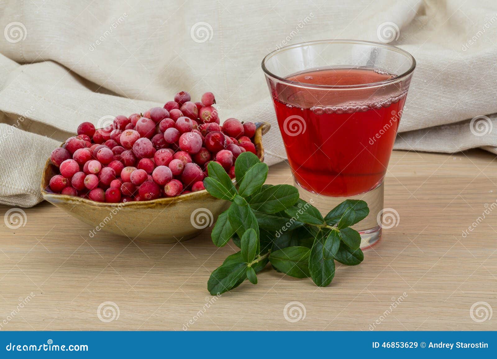 Preiselbeersaft stockbild. Bild von saft, getränk, nahaufnahme - 46853629