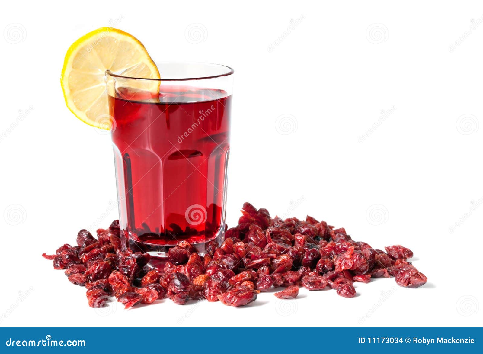Preiselbeersaft Und Getrocknete Moosbeeren Stockfoto - Bild von ...