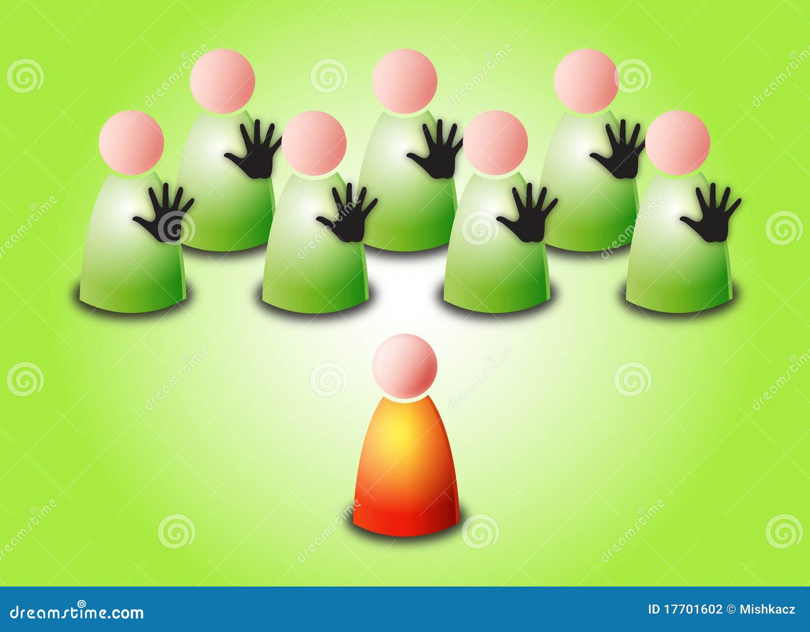 Stop The Prejudice Illustration Royalty-Free Cartoon | CartoonDealer ...