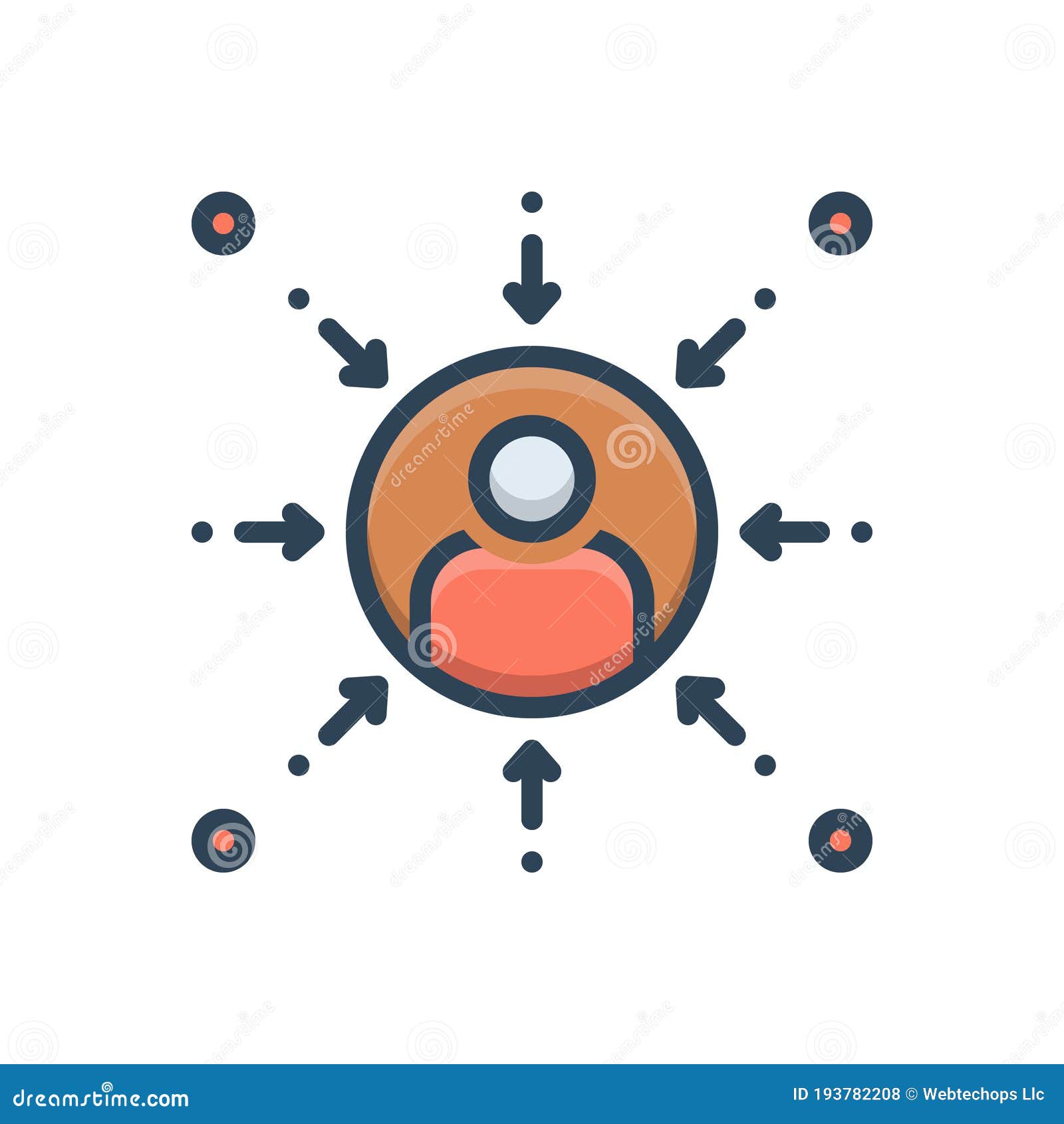 Mix Icon For Prejudice, Bias And Favoritism Vector Illustration ...
