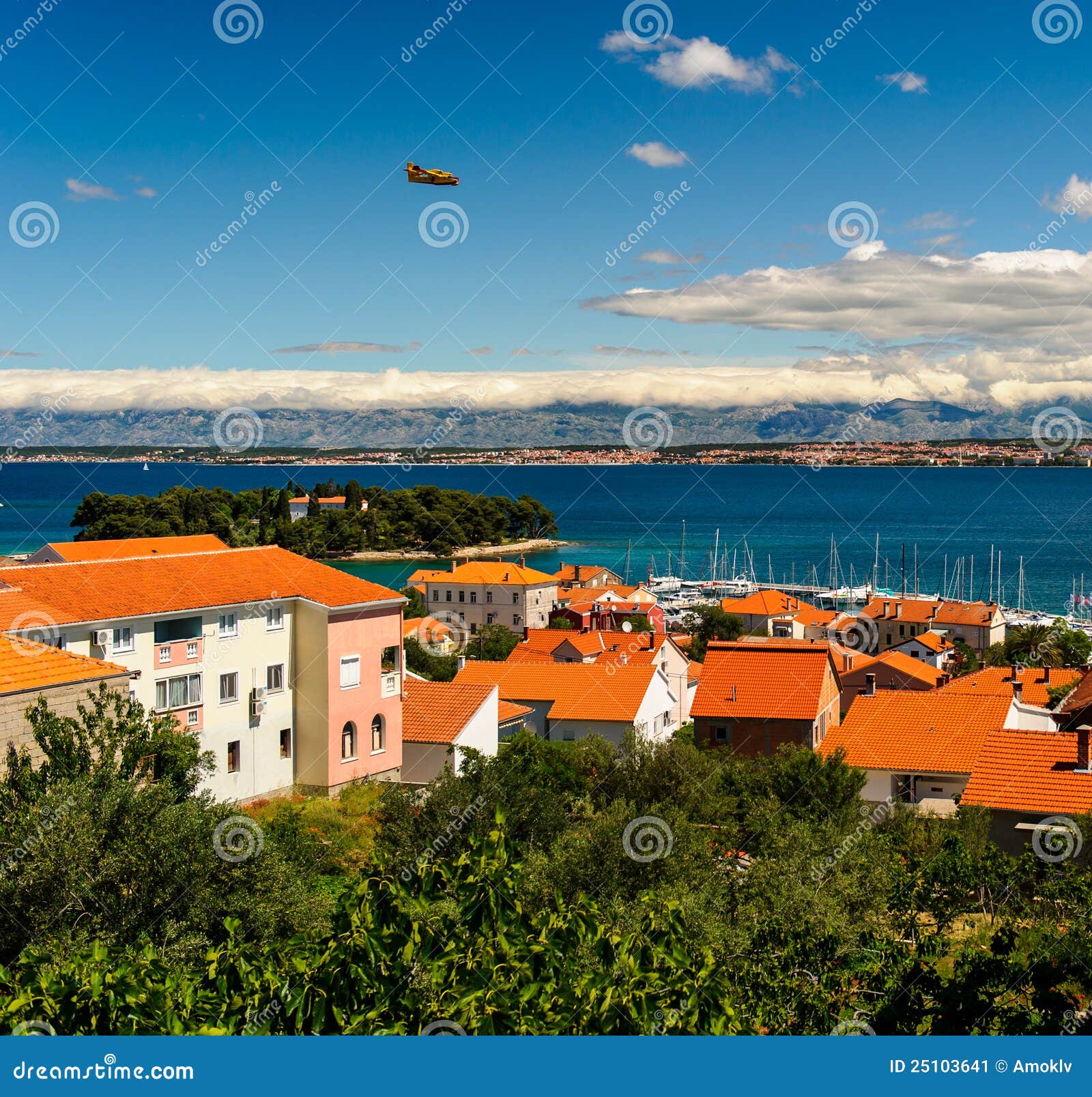 Preko, Croatia stock image. Image of historical, bright - 25103641