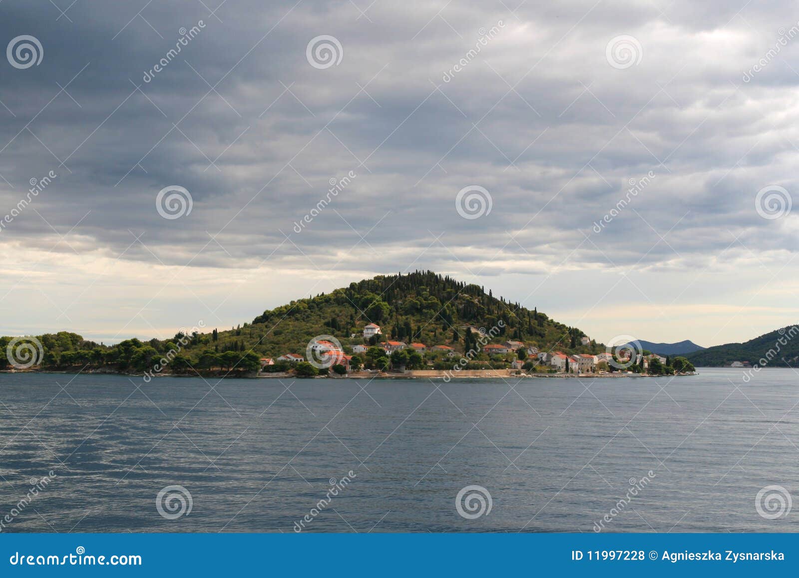 Preko island stock photo. Image of building, croatia - 11997228