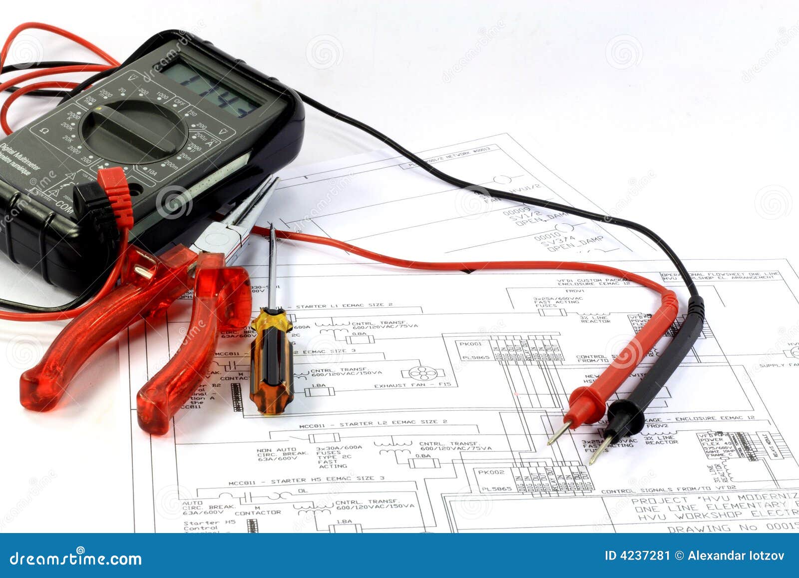 Preliminary Engineering Study. Stock Image - Image of probe, pliers ... Preliminary Engineering Study. Stock Image - Image of probe, pliers ...