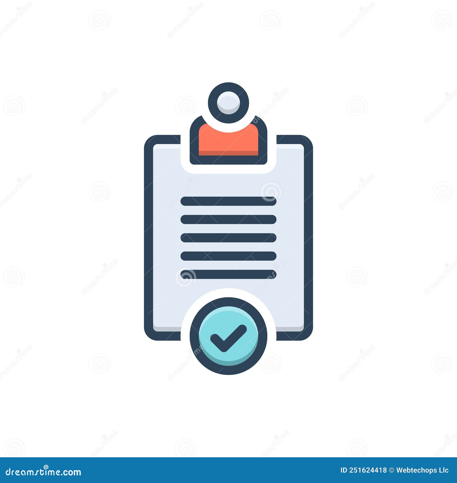 Color Illustration Icon for Preliminary, Preparatory and Initial Stock ...