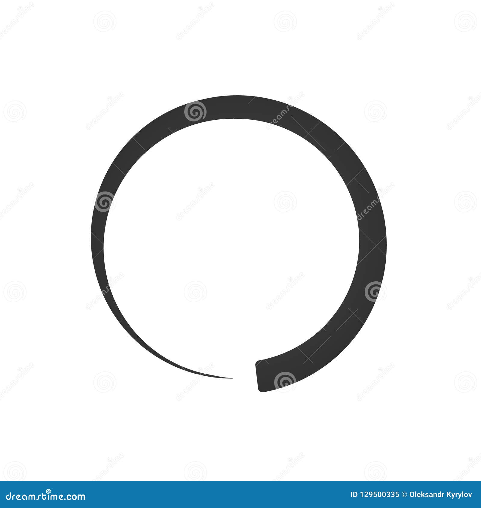 Circle Meter Bar Infographic Cartoon Vector | CartoonDealer.com #87442919