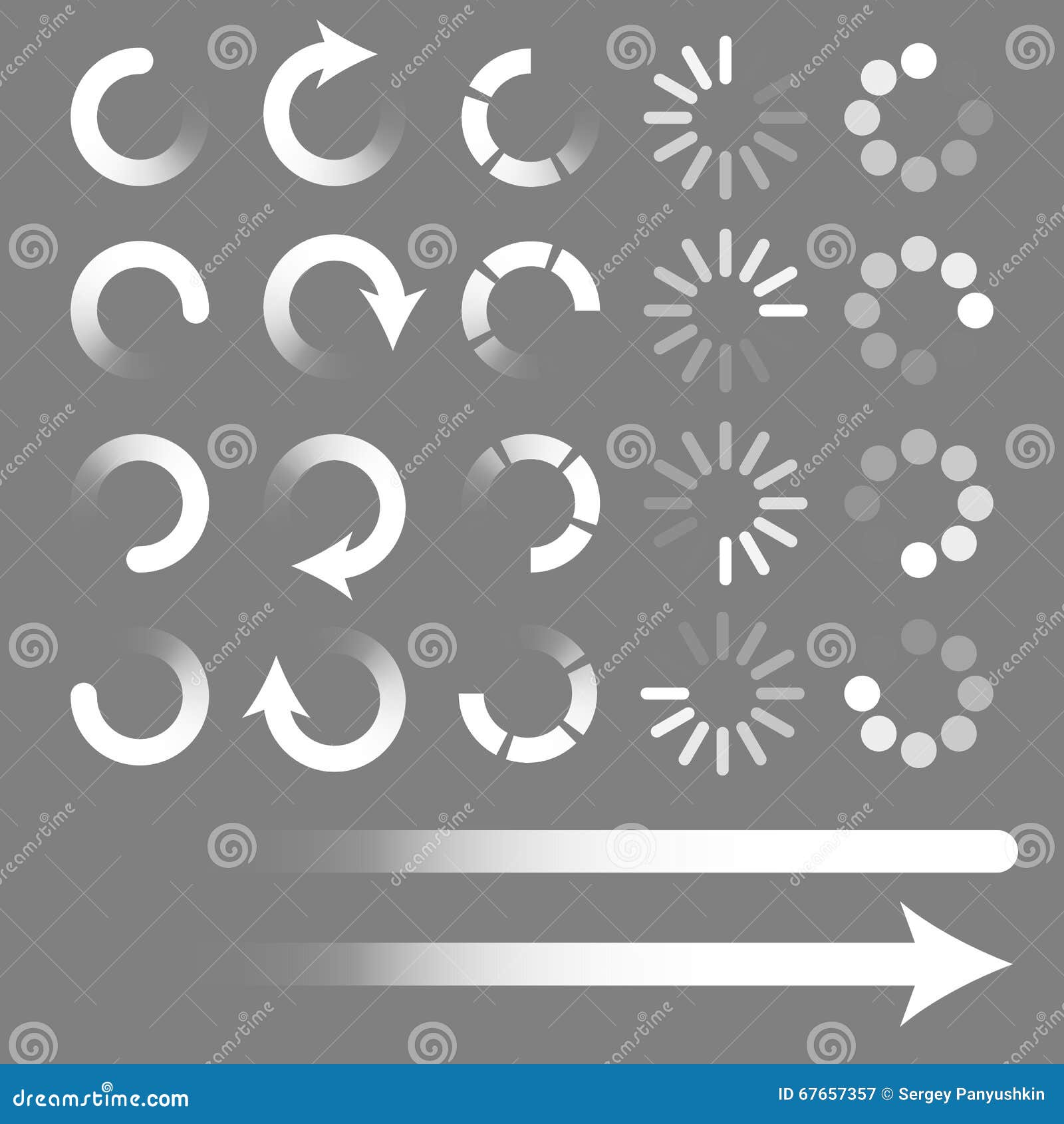 Preloaders And Progress Loading Bars. Cartoon Vector | CartoonDealer ... Preloaders And Progress Loading Bars. Cartoon Vector | CartoonDealer ...