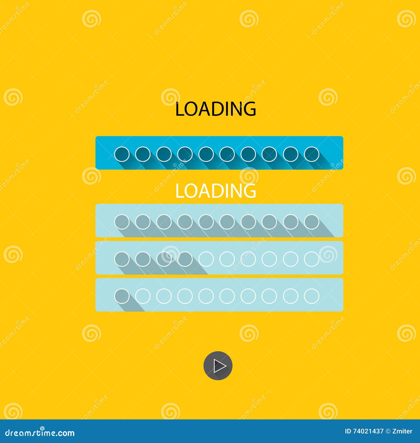 Preloaders And Progress Loading Bars. Cartoon Vector | CartoonDealer ... Preloaders And Progress Loading Bars. Cartoon Vector | CartoonDealer ...