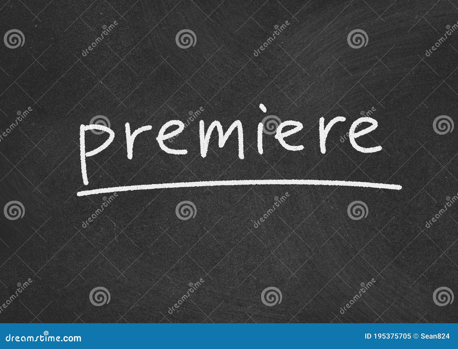 Premiere Word On Calendar Stock Photo | CartoonDealer.com #262208556