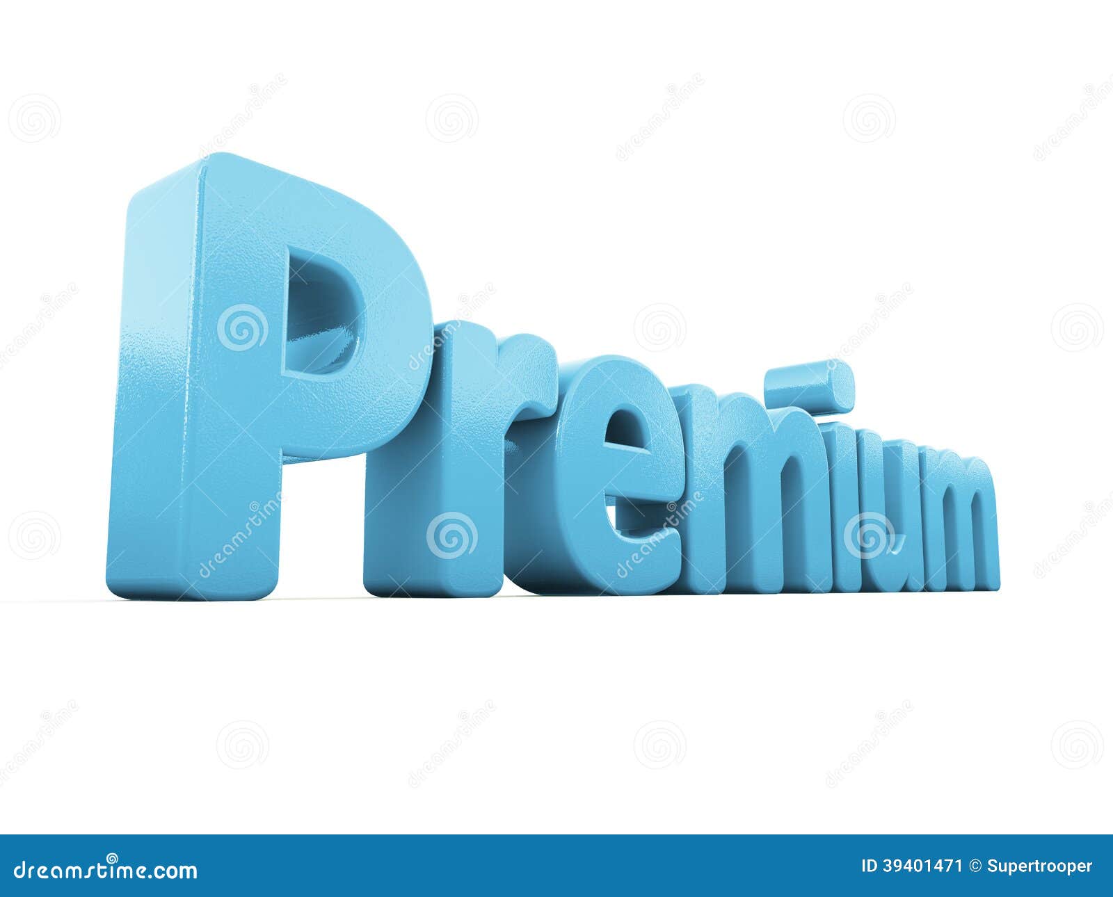 Premio de la palabra 3d stock de ilustración. Ilustración de cartas ...