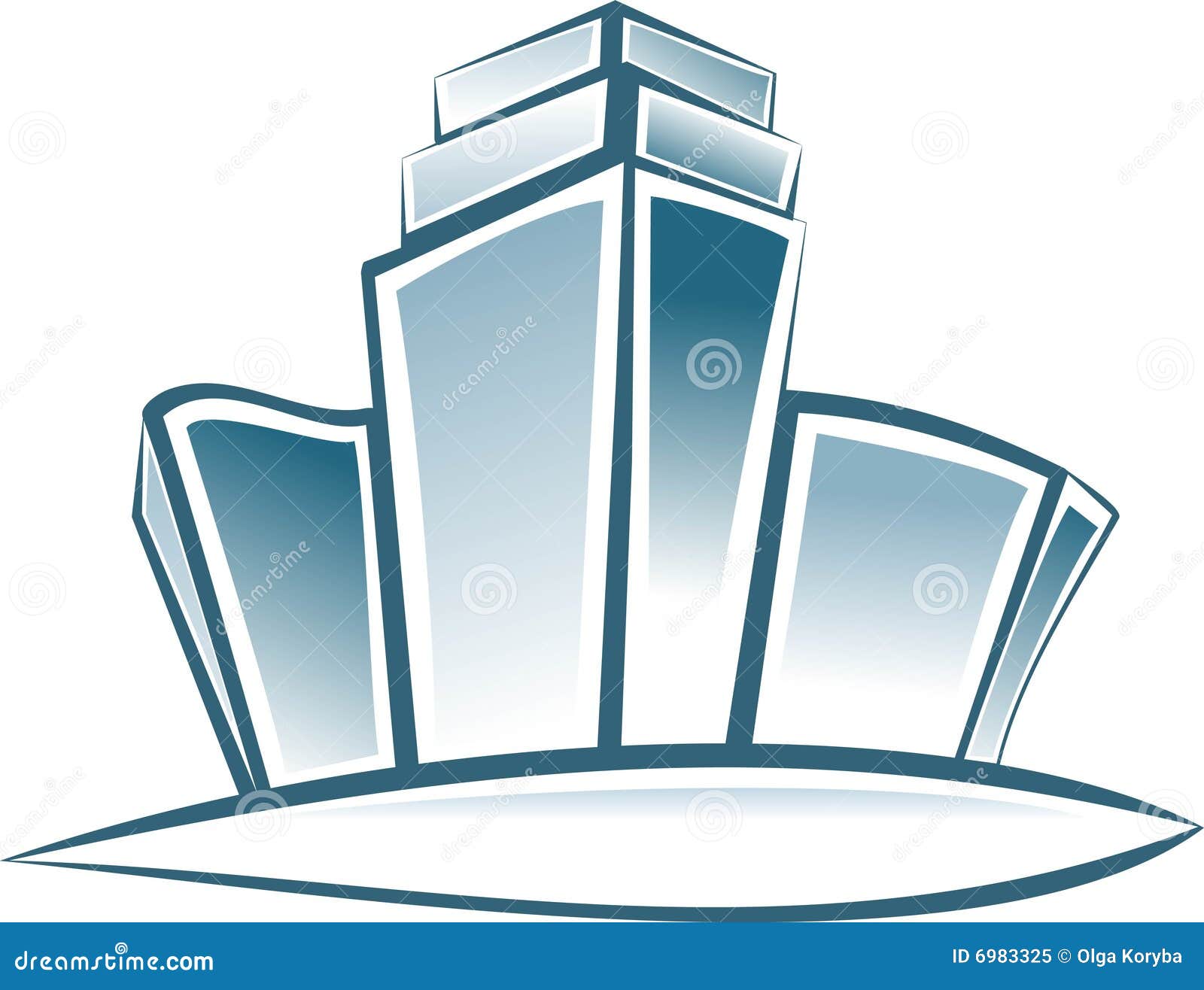 Premises. Cartoon Vector | CartoonDealer.com #6983325