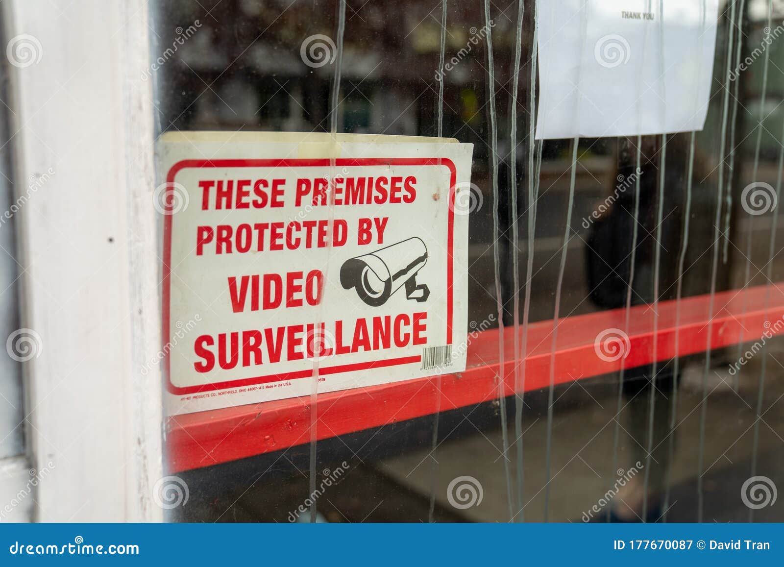 These Premises are Protected by Video Surveillance and Camera Sign ...