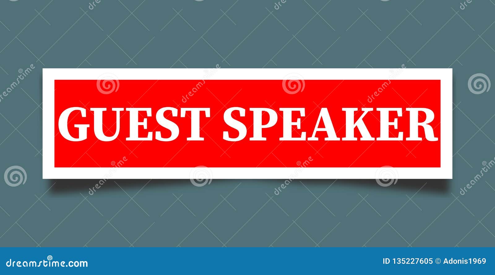Guest speaker illustration stock illustration. Illustration of training ...