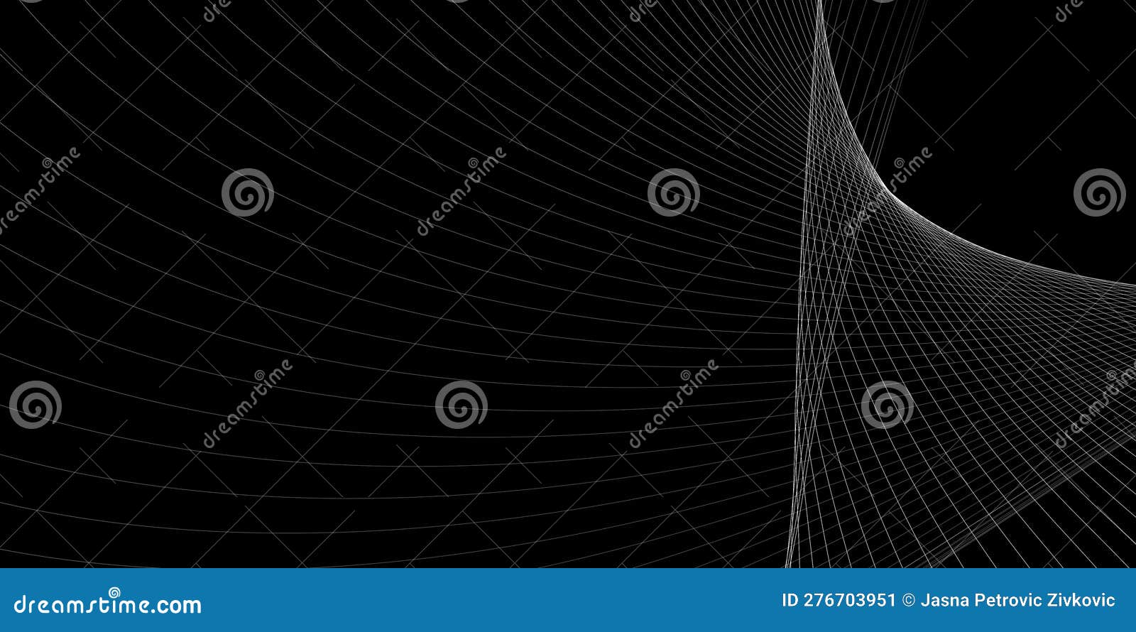 Premium Abstract Background in Minimalist Black with Fancy Dark Line ...