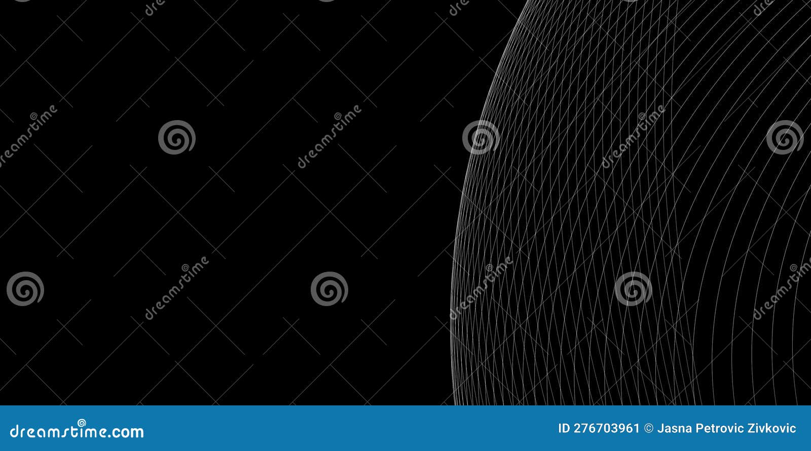 Premium Abstract Background in Minimalist Black with Fancy Dark Line ...