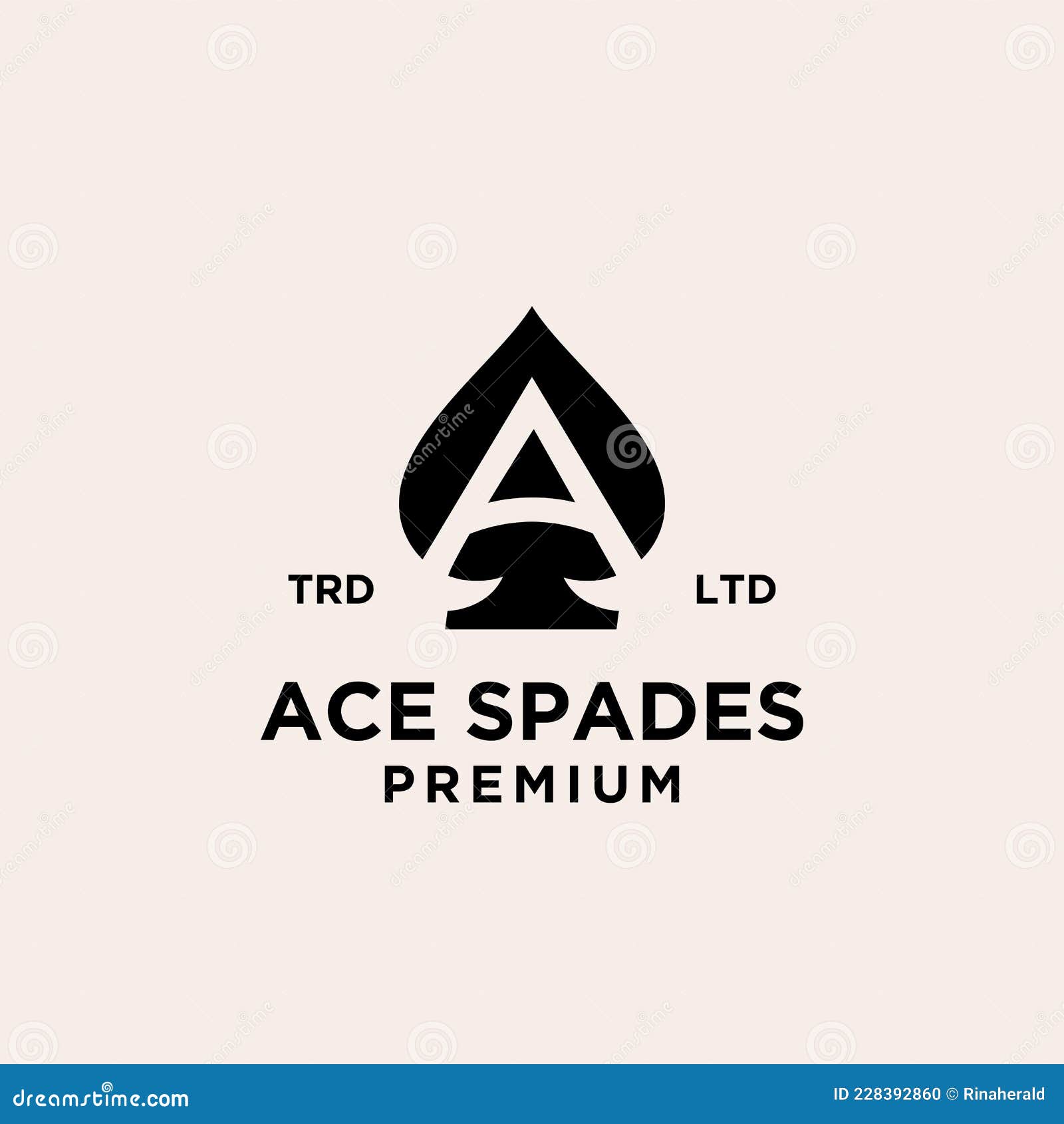 Spade Letter S Logo Design Vector | CartoonDealer.com #334511204