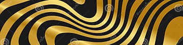 Premium Background Design with Gold Curve Line Pattern on Black ...