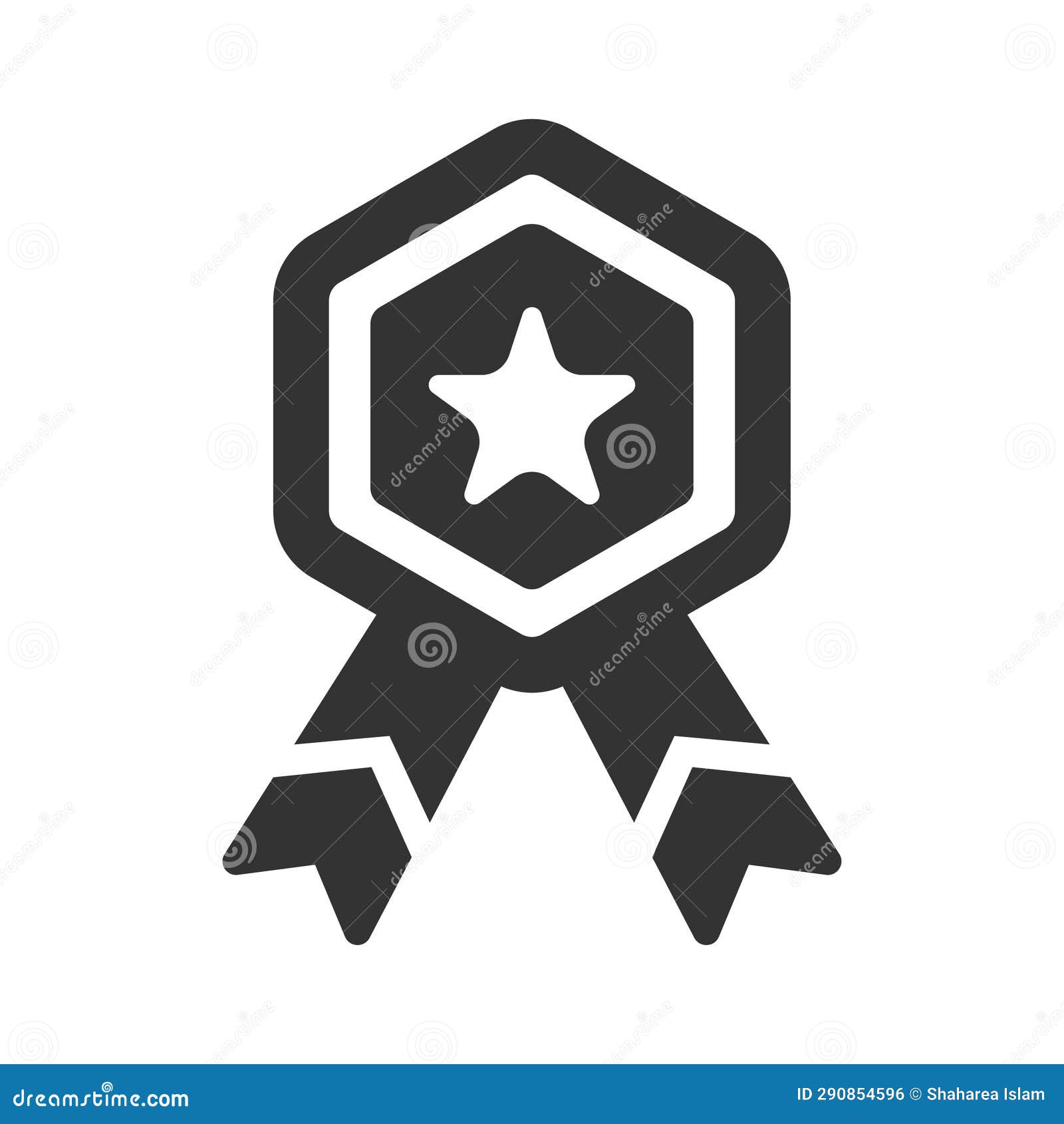 Premium badge Icon stock illustration. Illustration of vector - 290854596
