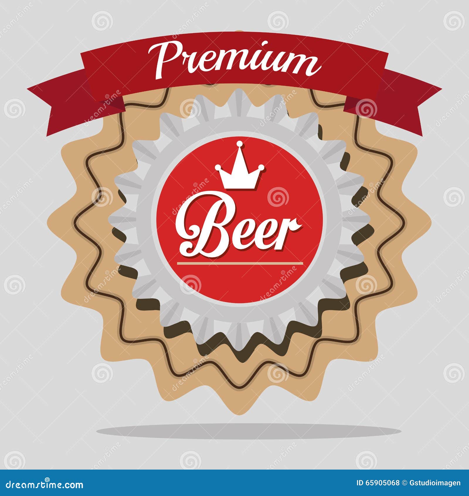 Premium beer graphic stock vector. Illustration of beer - 65905068