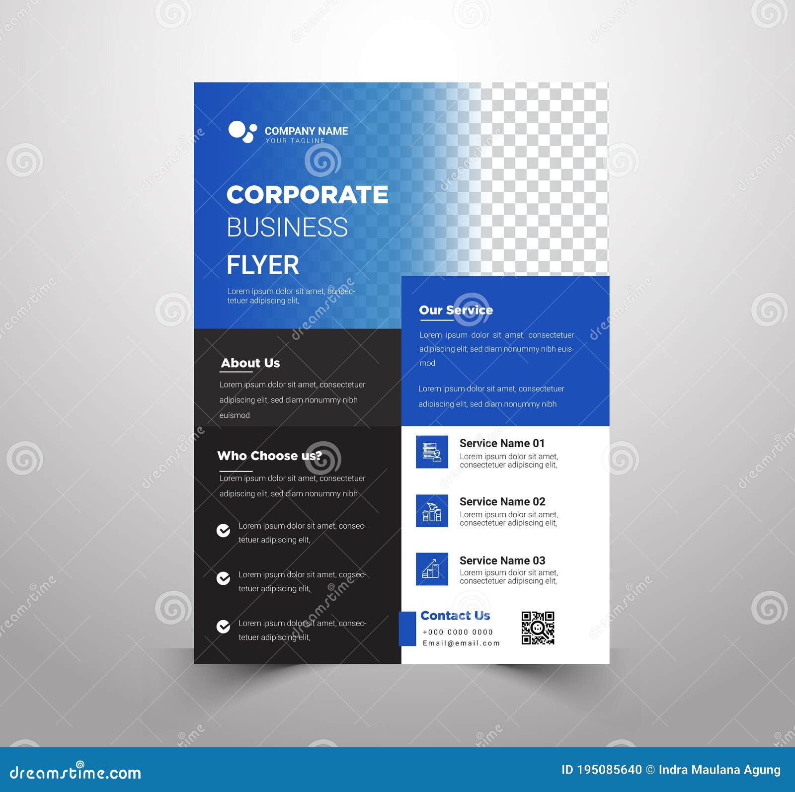 Premium Business Flyer Template Stock Vector - Illustration of modern ...