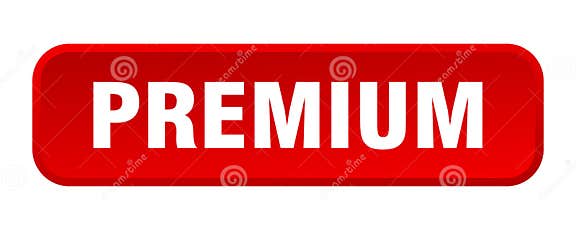 Premium Button. Premium Square 3d Push Button Stock Vector ...